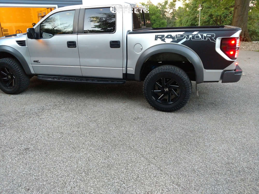 2012 Ford Raptor with 20x10 -25 ARKON OFF-ROAD Lincoln and 35/12.5R20 ...
