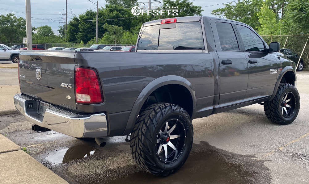2015 Ram 1500 with 20x12 -44 Havok 112 and 35/12.5R20 Federal Xplora ...