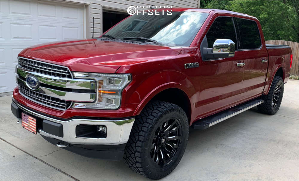 2019 Ford F-150 with 20x9 1 Fuel Blitz and 295/55R20 Nitto Ridge ...