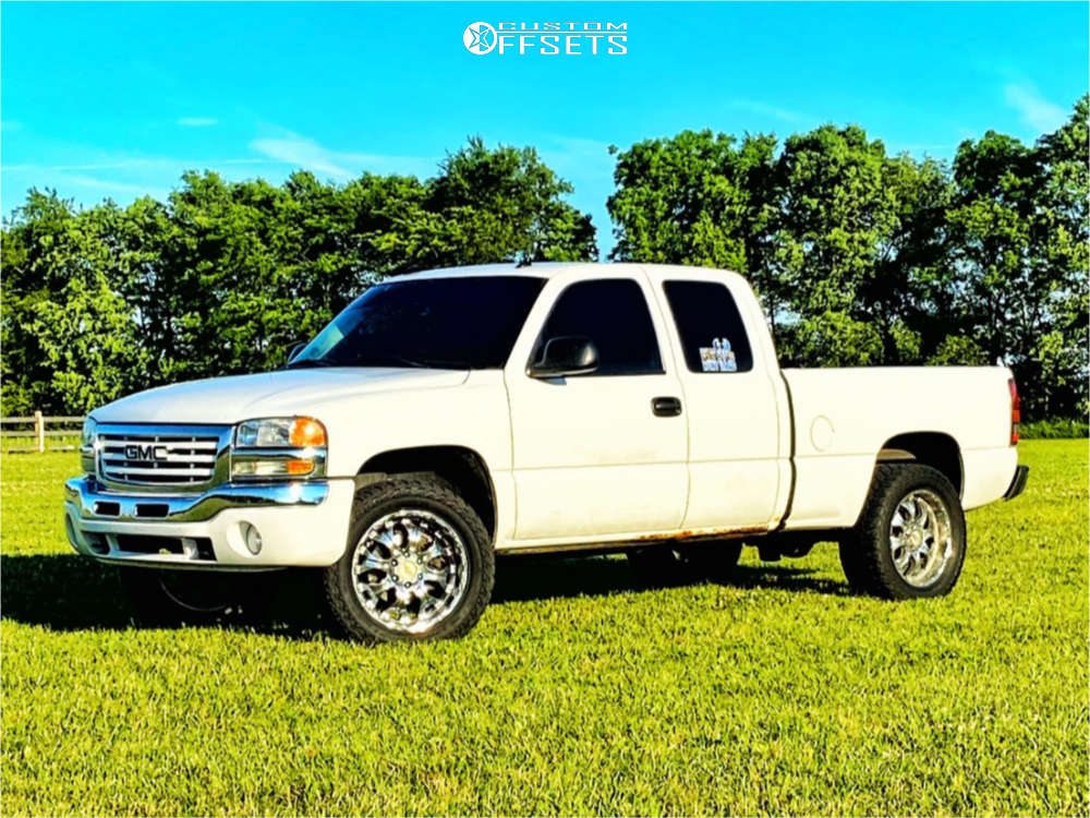 2005 GMC Sierra 1500 with 20x10 -12 Moto Metal Mo959 and 33/12.5R20 ...