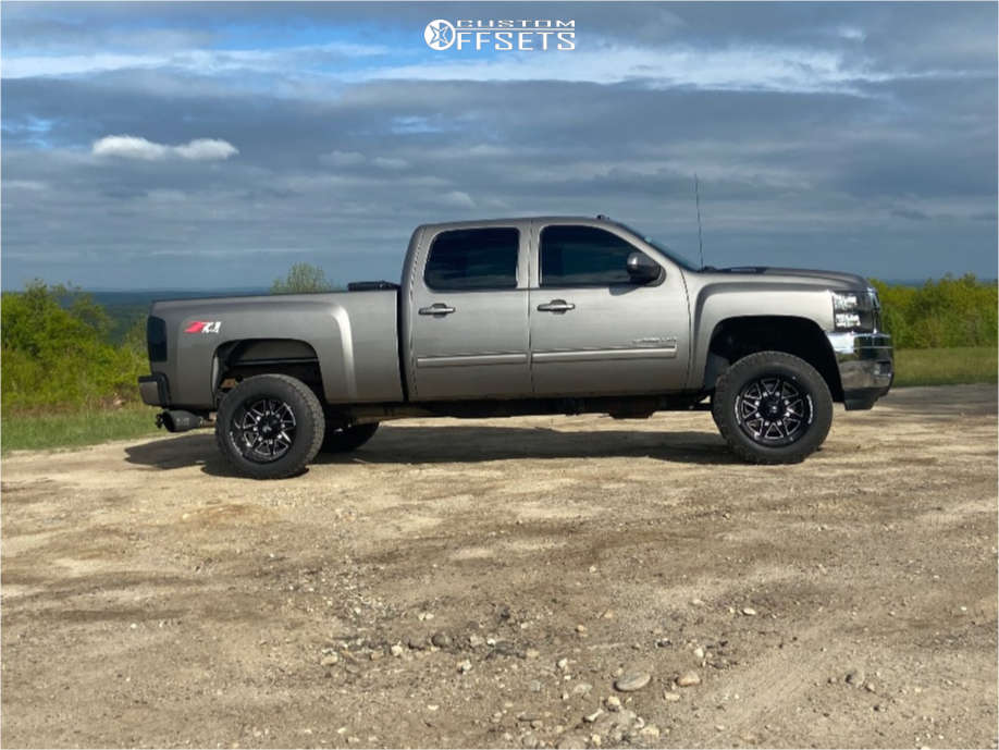 2014 Chevrolet Silverado 2500 HD with 20x12 -44 Dropstars 655bm and 33/ ...