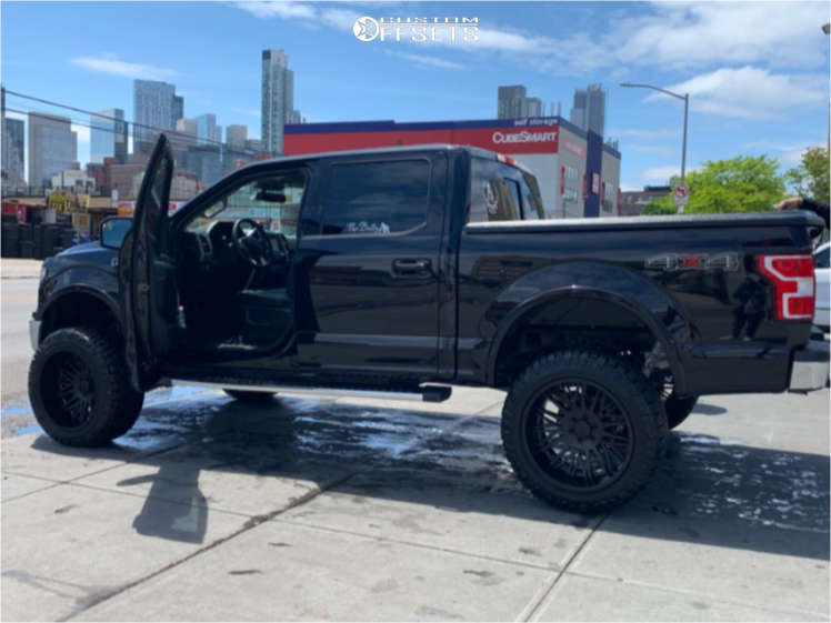 2019 Ford F-150 with 22x12 -51 Cali Offroad Rawkon and 35/12.5R22 Nitto ...