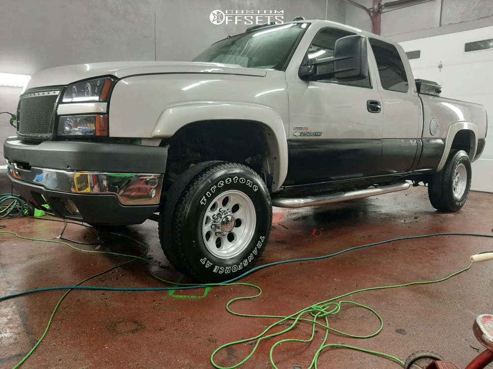 2006 Chevrolet Silverado 2500 HD with 16x9.5 0 Eagle Alloy Other and 31 ...