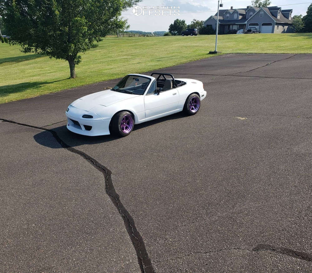 1997 Mazda MX-5 Miata with 15x8 0 MST Time Attack and 205/50R15 Kumho ...