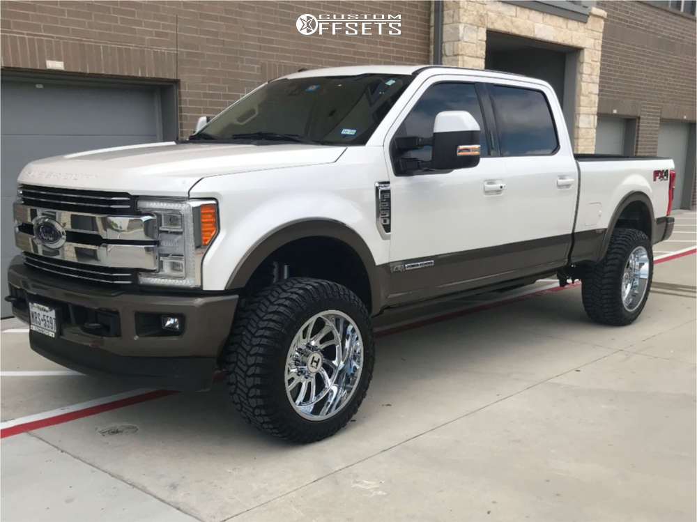 2017 Ford E-250 Super Duty with 22x12 -44 Hostile Demon and 35/12.5R22 ...