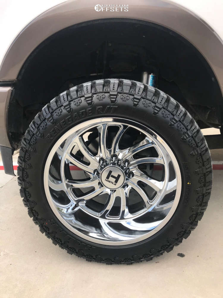 2017 Ford E-250 Super Duty with 22x12 -44 Hostile Demon and 35/12.5R22 ...