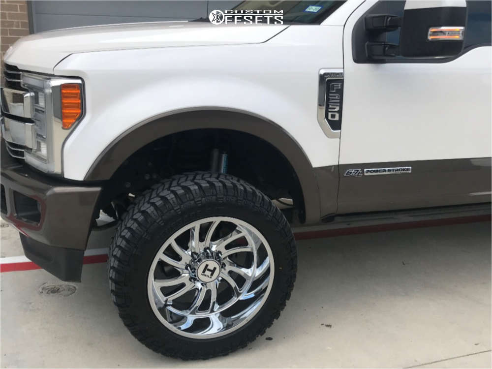 2017 Ford E-250 Super Duty with 22x12 -44 Hostile Demon and 35/12.5R22 ...