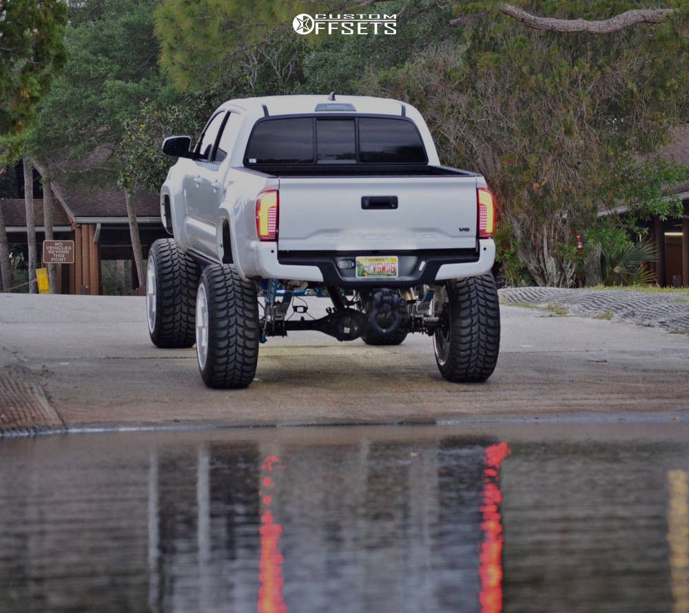 2016 Toyota Tacoma with 24x14 -76 RBP Forged Glock and 37/13.5R24 Road ...
