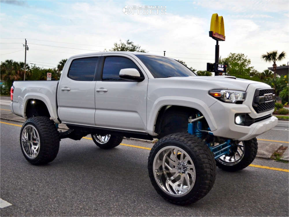 2016 Toyota Tacoma with 24x14 -76 RBP Forged Glock and 37/13.5R24 Road ...
