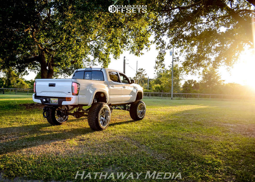 2016 Toyota Tacoma with 24x14 -76 RBP Forged Glock and 37/13.5R24 Road ...