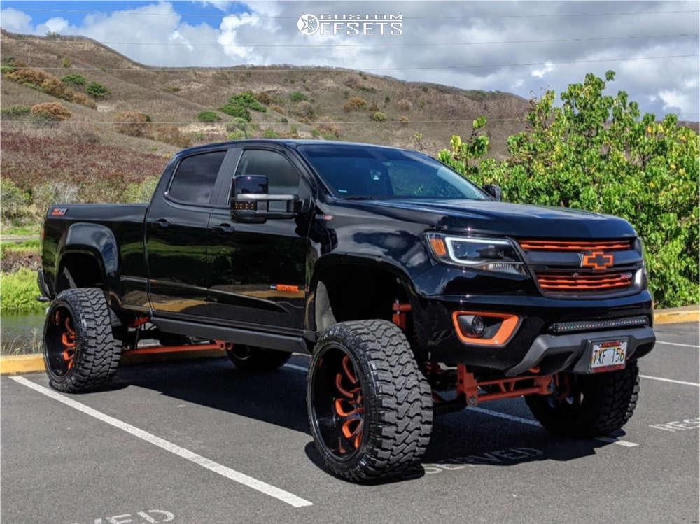 2020 Chevrolet Colorado with 22x14 -76 Grid GF10 and 33/14.5R22 Fury ...