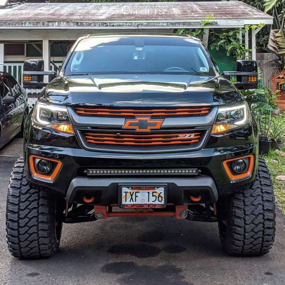 2020 Chevrolet Colorado with 22x14 -76 Grid GF10 and 33/14.5R22 Fury ...