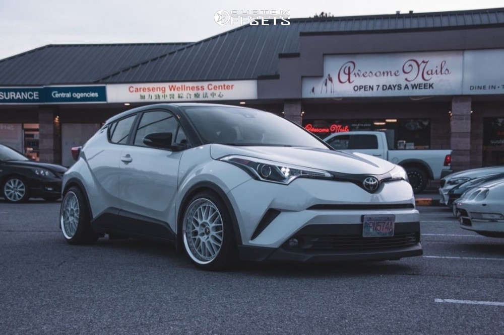 2019 Toyota C-HR with 18x10 30 Work VS XX and 225/40R18 BFGoodrich G ...