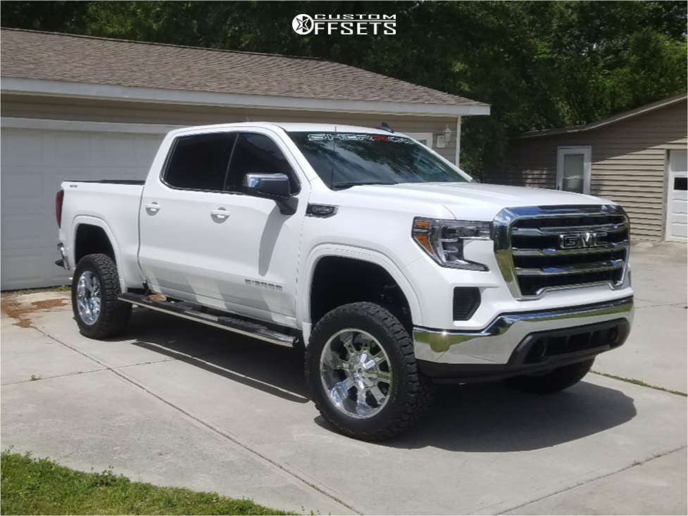 2019 GMC Sierra 1500 with 20x12 -44 Mayhem Combat and 33/12.5R20 Toyo ...