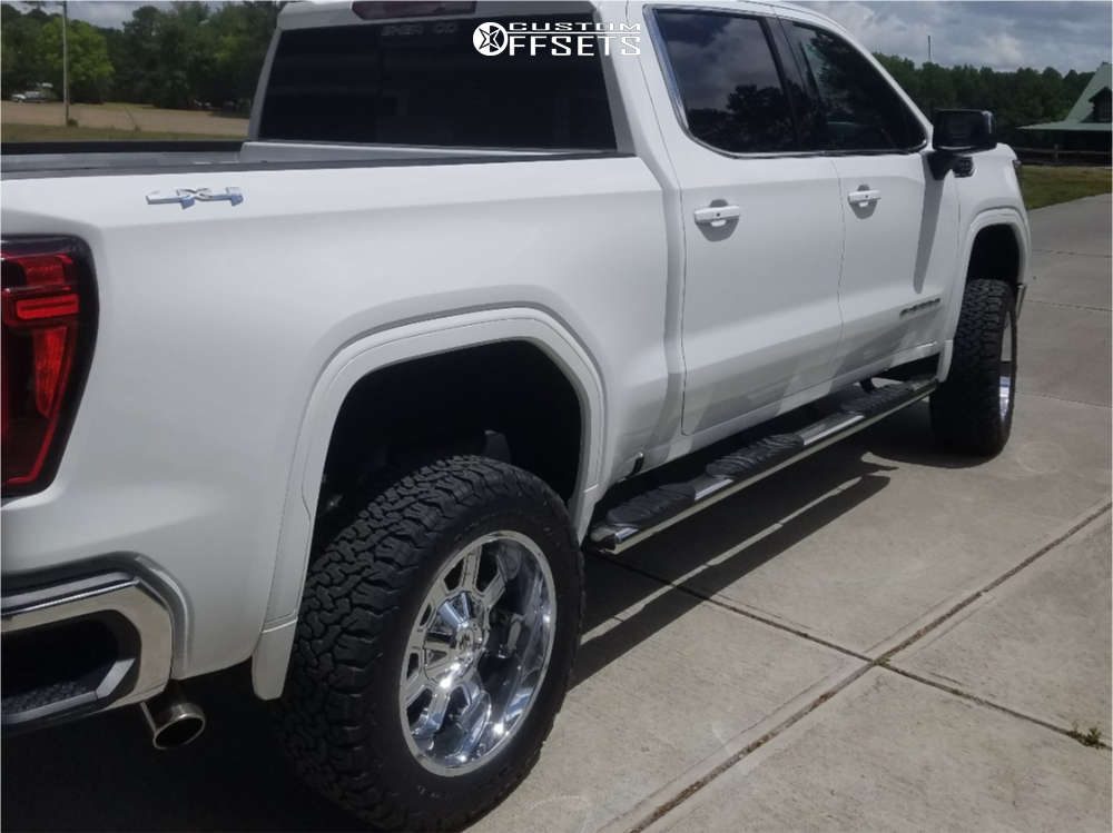 2019 GMC Sierra 1500 with 20x12 -44 Mayhem Combat and 33/12.5R20 Toyo ...
