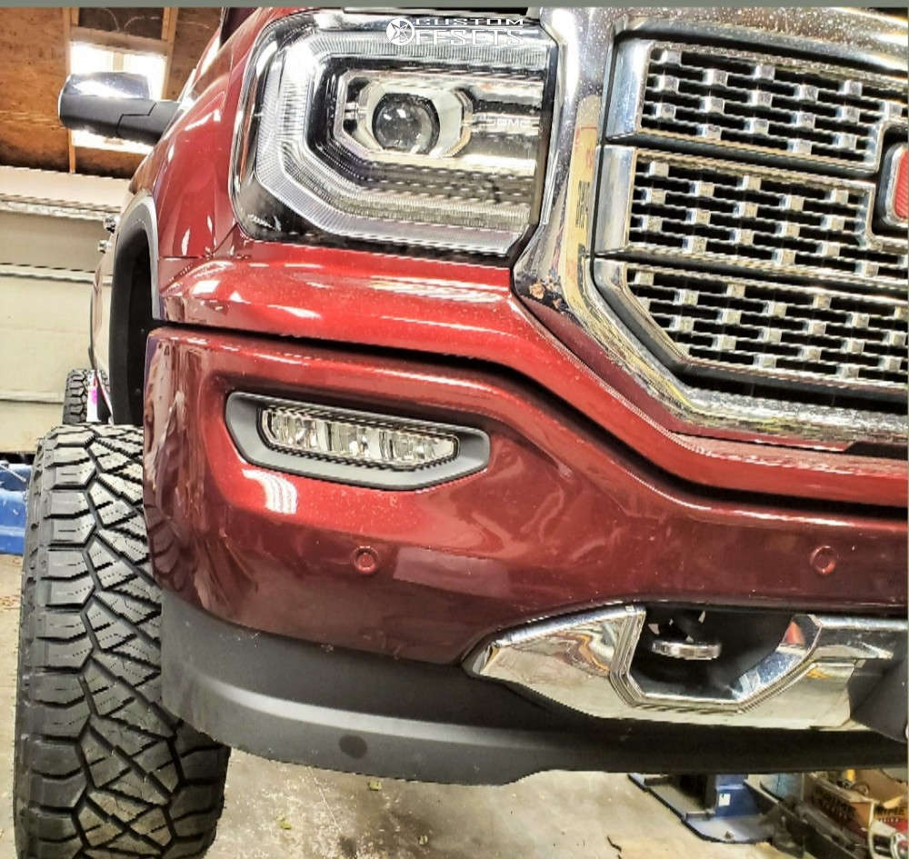 2017 GMC Sierra 1500 with 22x12 -51 ARKON OFF-ROAD Alexander and 33/12 ...