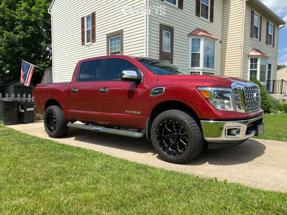 2017 Nissan Titan with 20x10 -19 Gear Off-Road 726mb and 275/60R20 ...