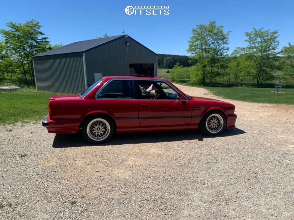 1986 BMW 325es with 16x8 35 Varrstoen Es1 and 205/50R16 Antares Ingens ...