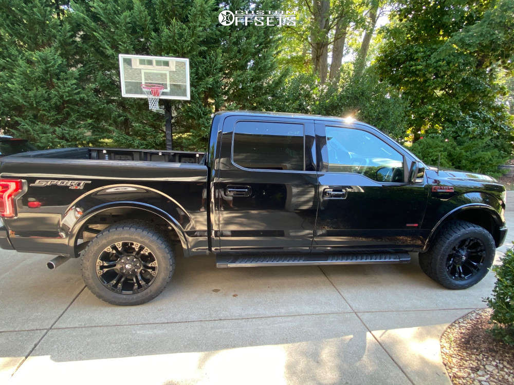 2016 Ford F-150 with 20x9 2 Fuel Vapor and 33/12.5R20 Toyo Tires Open ...