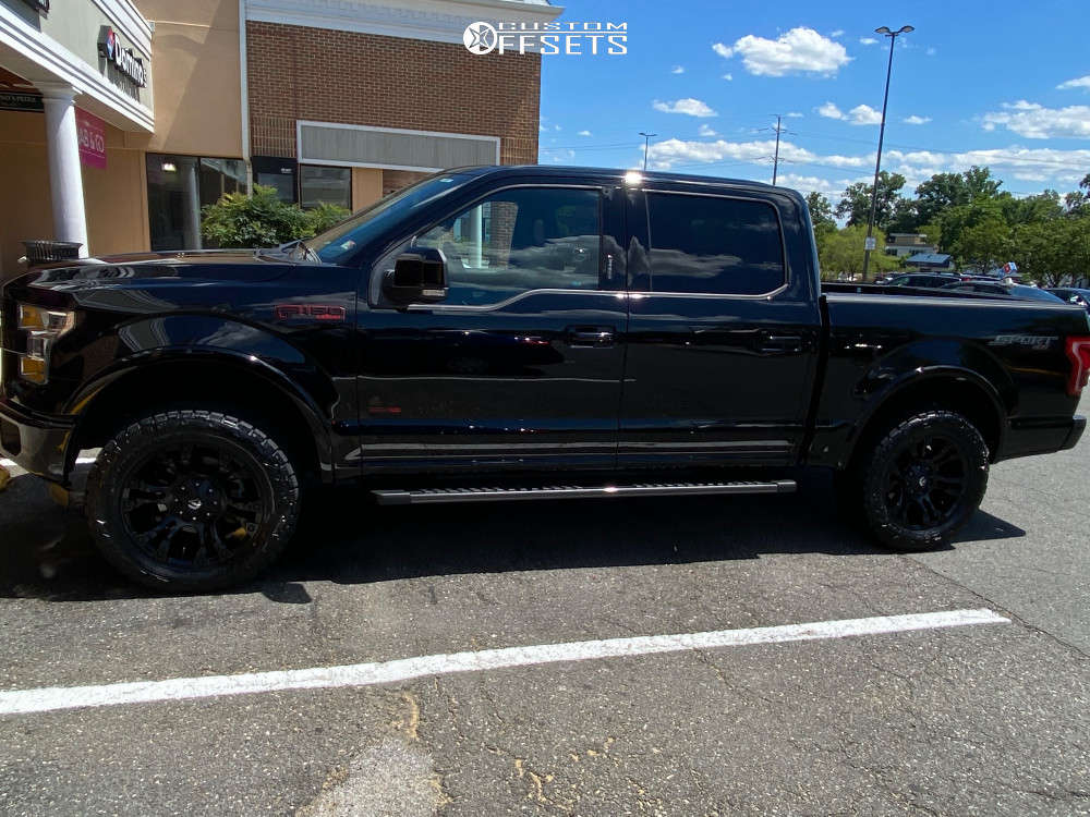 2016 Ford F-150 with 20x9 2 Fuel Vapor and 33/12.5R20 Toyo Tires Open ...