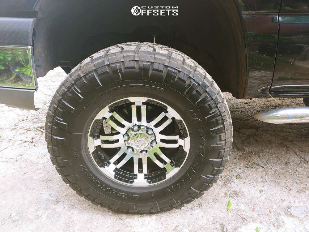 2003 Chevrolet Avalanche 1500 with 17x9 -12 Vision Warrior and 315 ...