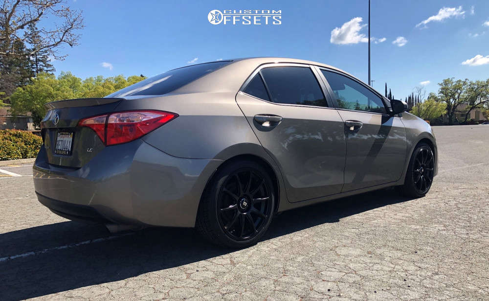 2022 Corolla Black Rims