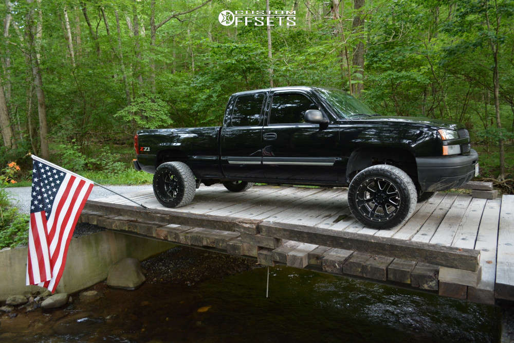 2003 Chevrolet Silverado 1500 Super Aggressive 3"-5" Suspension Lift 4 ...