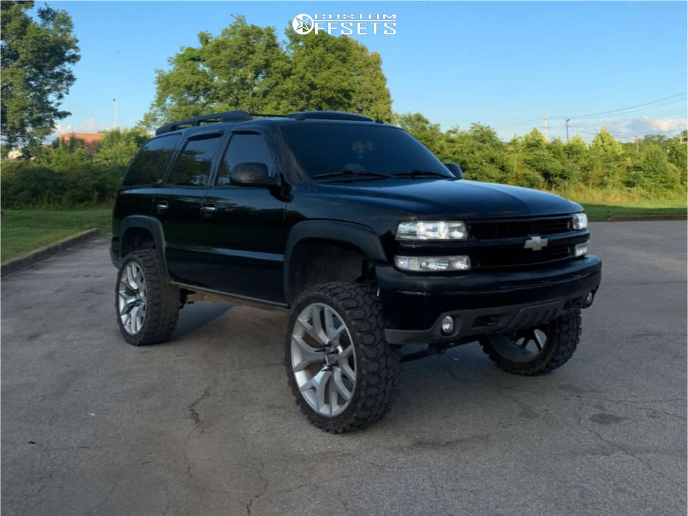 2004 Chevrolet Tahoe with 24x9.5 0 OE Performance C01 and 35/12.5R24 ...