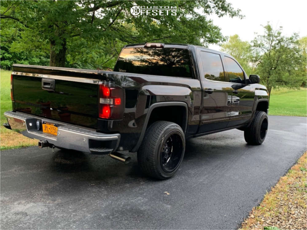 2014 GMC Sierra 1500 with 20x12 -44 RBP Forged Atomic and 275/45R20 ...