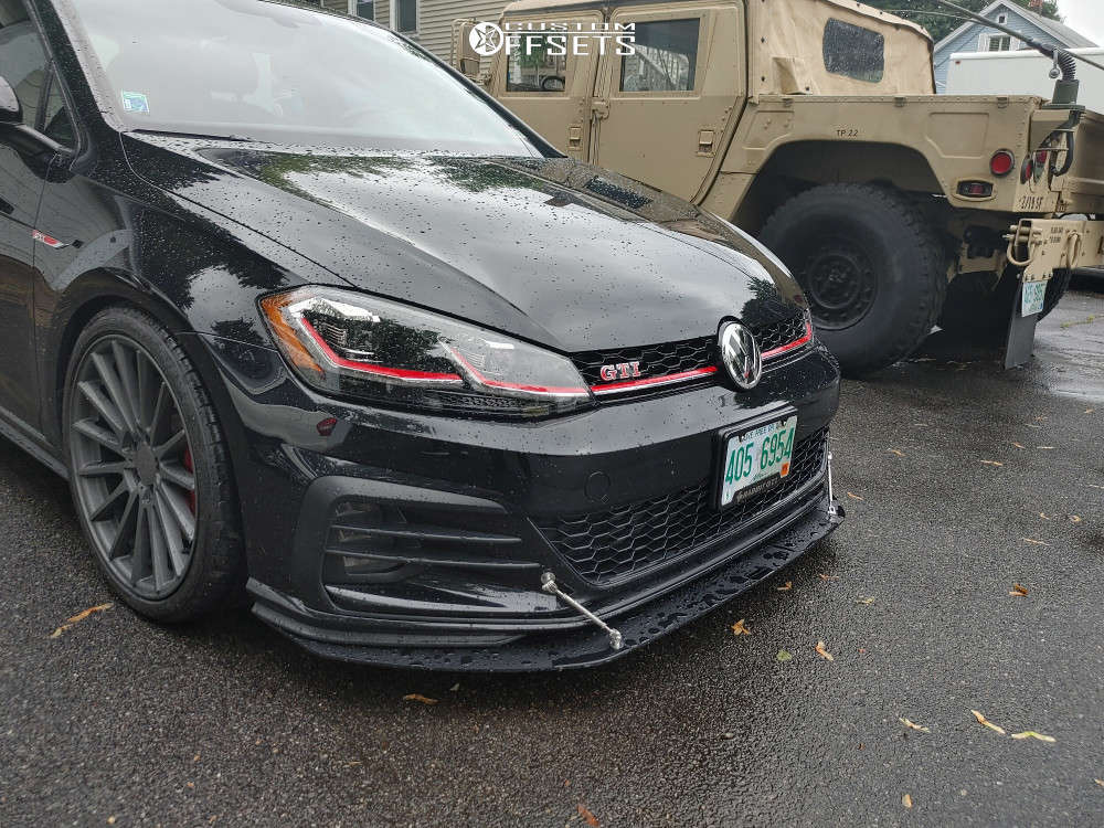 2019 Volkswagen GTI with 19x8.5 43 TSW Chicane and 245/35R19 Toyo Tires ...