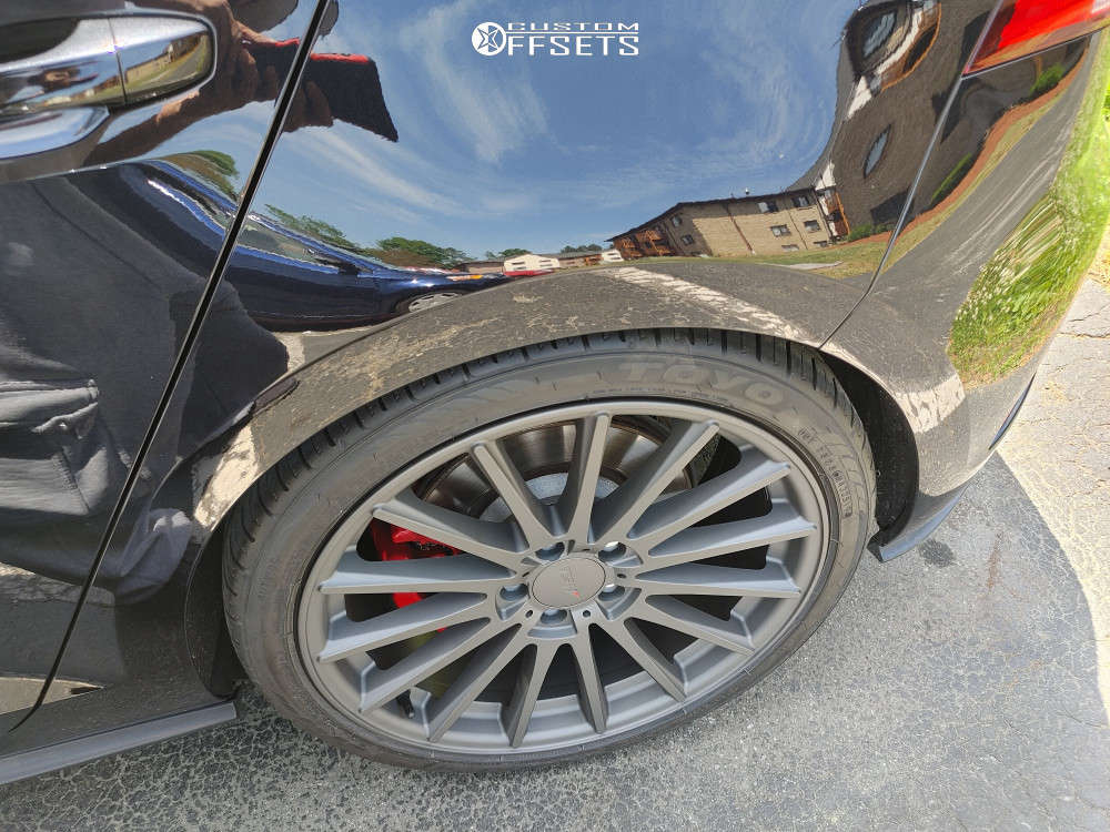 2019 Volkswagen GTI with 19x8.5 43 TSW Chicane and 245/35R19 Toyo Tires ...