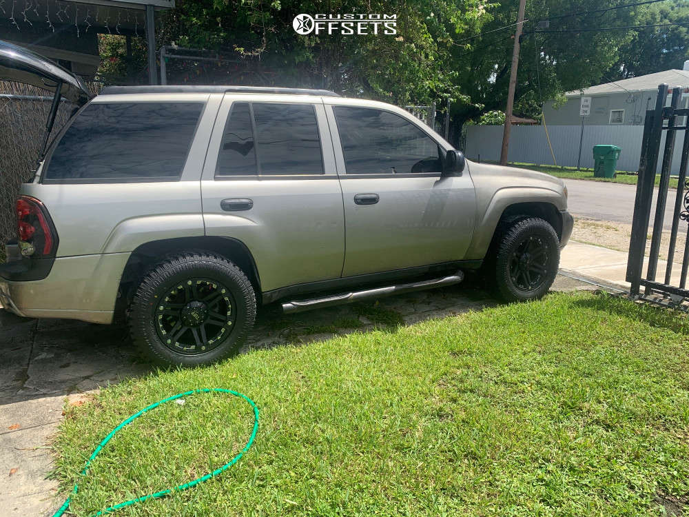 2003 Chevrolet Trailblazer with 18x9 10 Tuff T01 and 285/60R18 Atturo ...