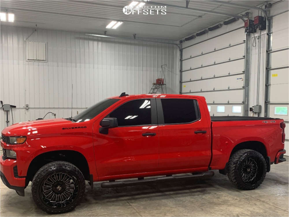 2020 Chevrolet Silverado 1500 with 22x12 -51 ARKON OFF-ROAD Alexander ...