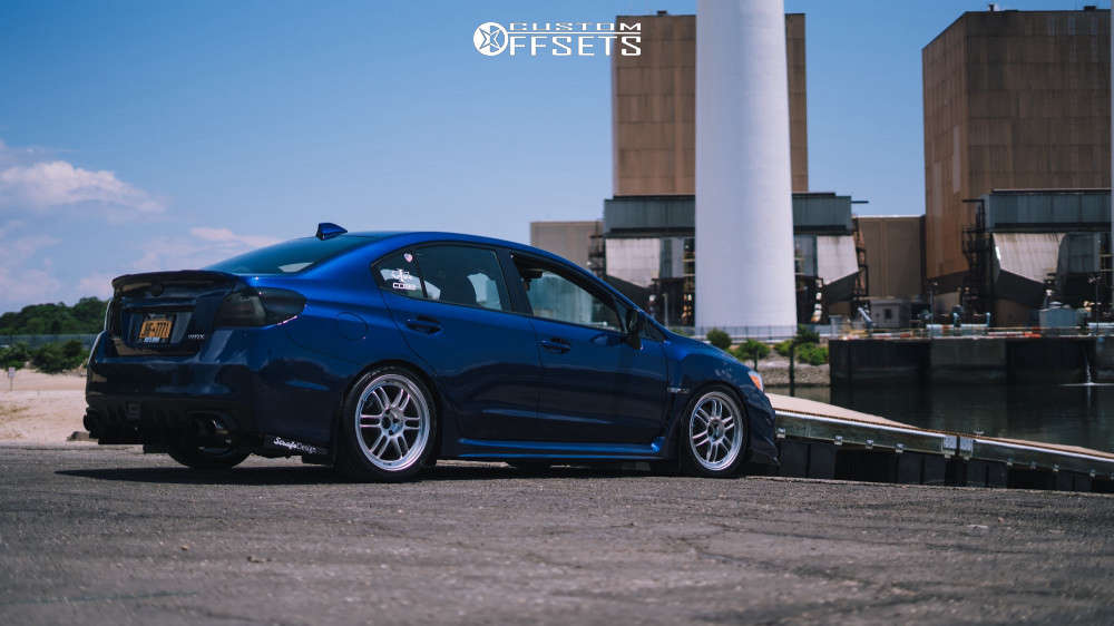 2019 Subaru WRX with 18x8.5 30 Enkei RPF1 and 245/40R18 Toyo Tires ...
