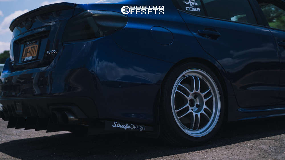 2019 Subaru WRX with 18x8.5 30 Enkei RPF1 and 245/40R18 Toyo Tires ...