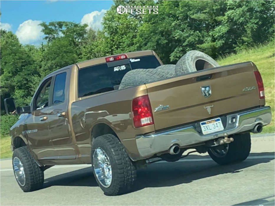 2011 Ram 1500 with 20x12 -51 Vision Rocker and 33/12.5R20 Federal ...