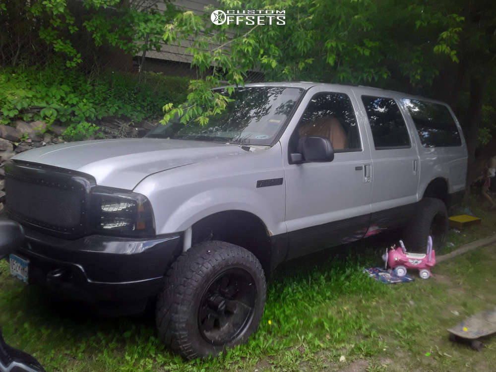 2001 Ford Excursion with 18x10 14 Mazzi Hulk and 275/60R18 Goodyear ...