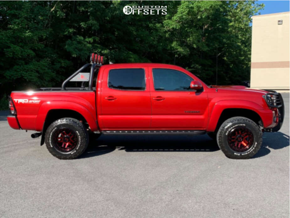 2014 Toyota Tacoma with 17x9 -12 XD Xd140 and 265/70R17 BFGoodrich All ...
