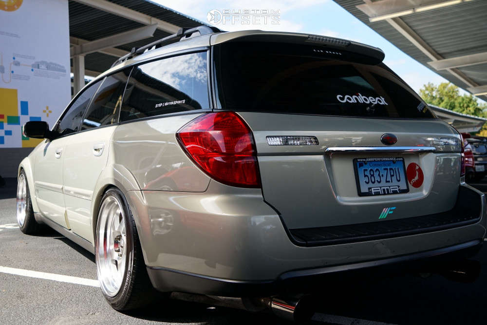 2005 Subaru Outback with 18x10 35 Whistler Kr1 and 225/45R18 Pirelli ...