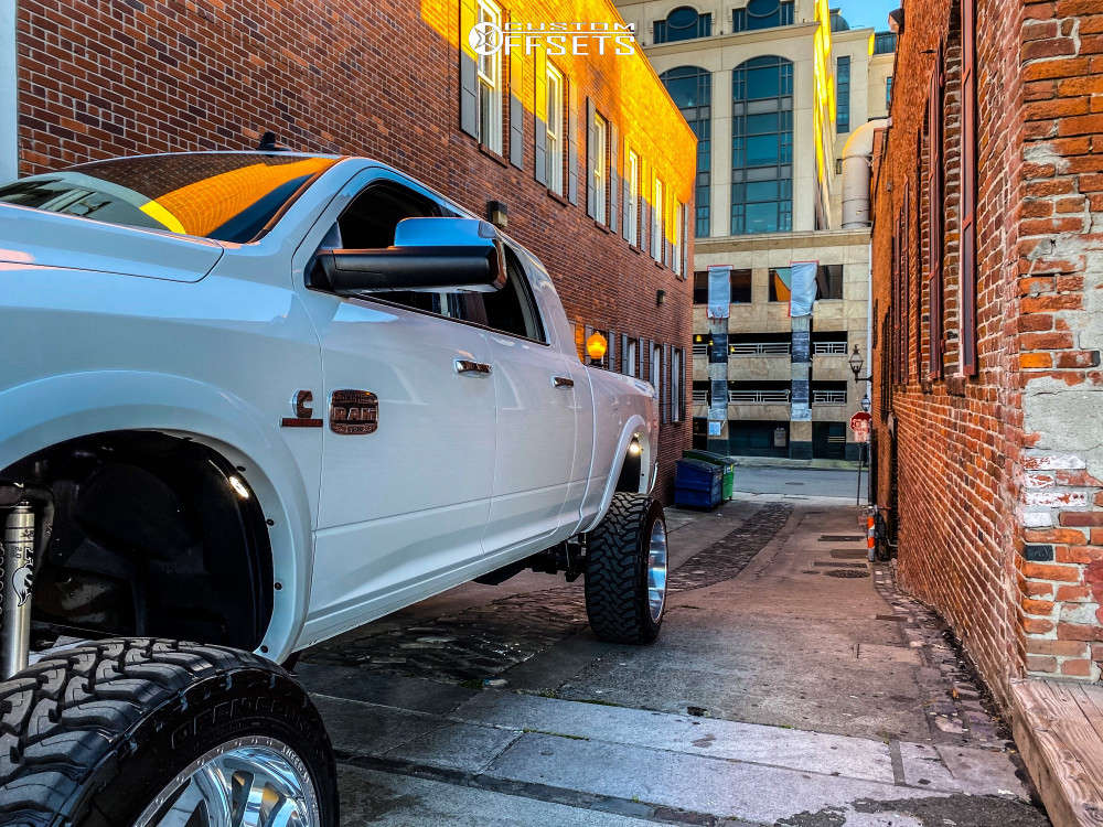 2018 Ram 2500 with 24x14 -77 American Force Independence Ss and 37/13 ...