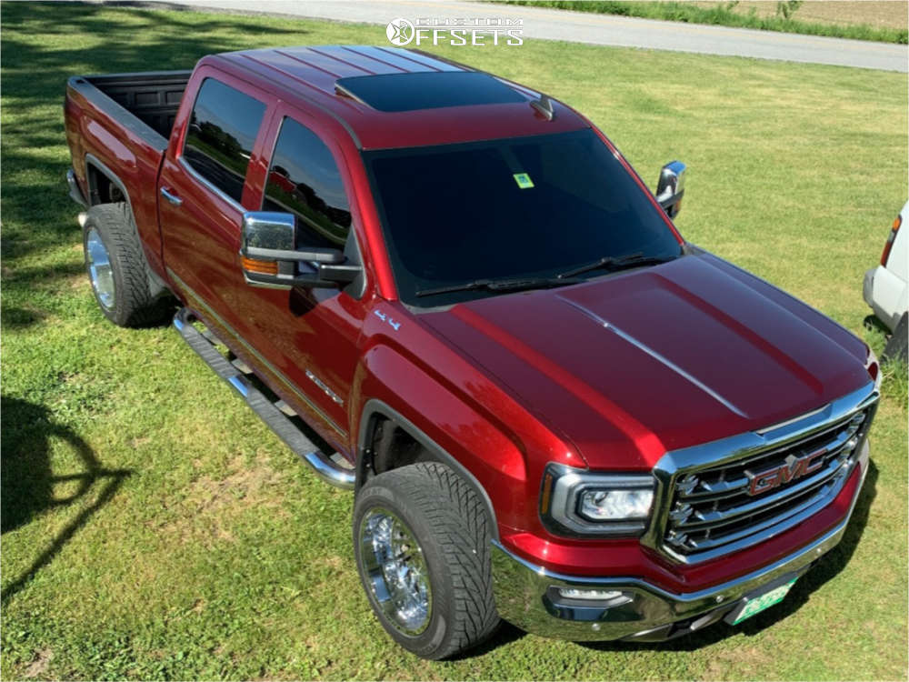 2017 GMC Sierra 1500 with 20x12 -51 ARKON OFF-ROAD Caesar and 305/50R20 ...