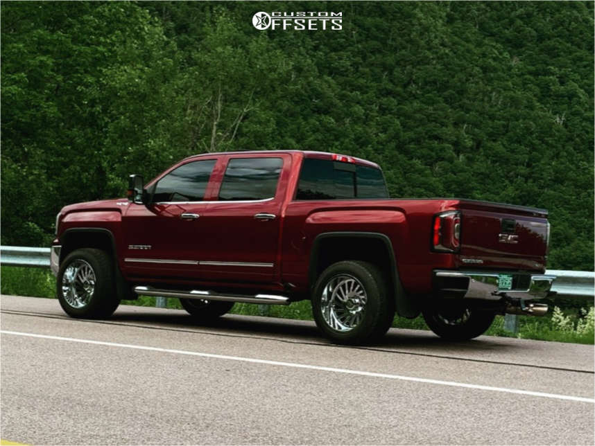 2017 GMC Sierra 1500 with 20x12 -51 ARKON OFF-ROAD Caesar and 305/50R20 ...