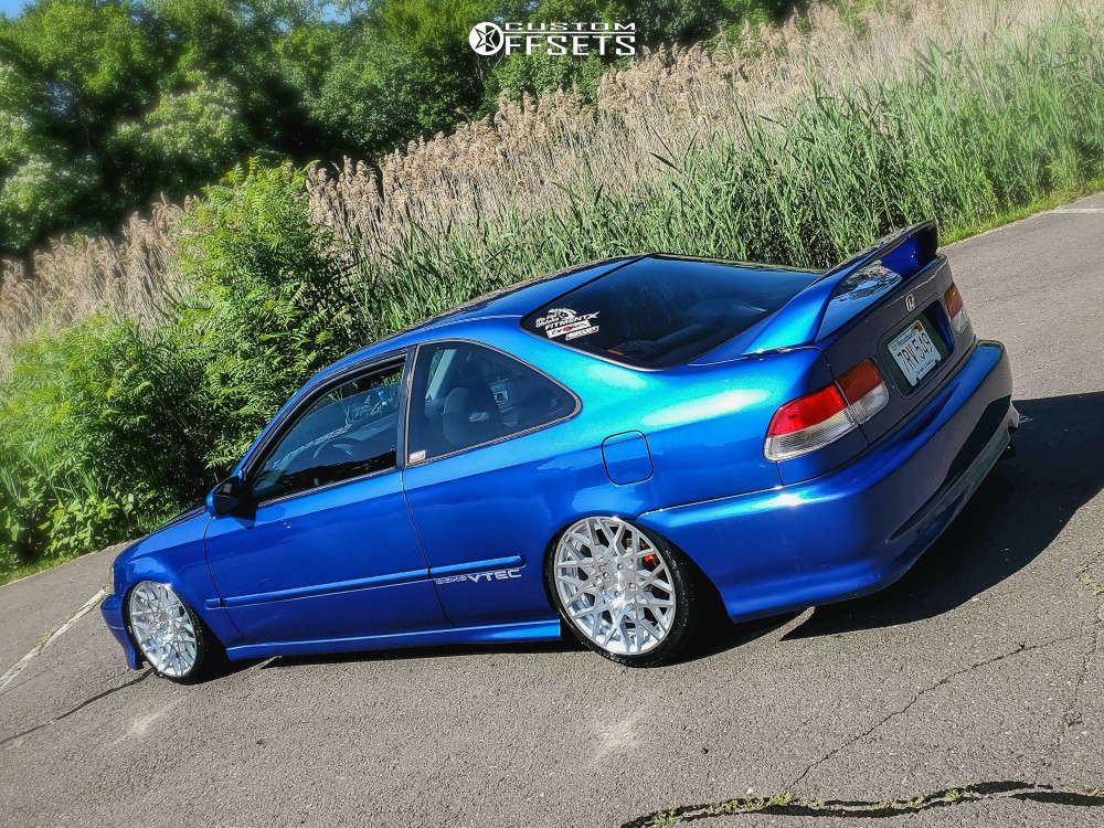 Slammed Honda Civic Si 99