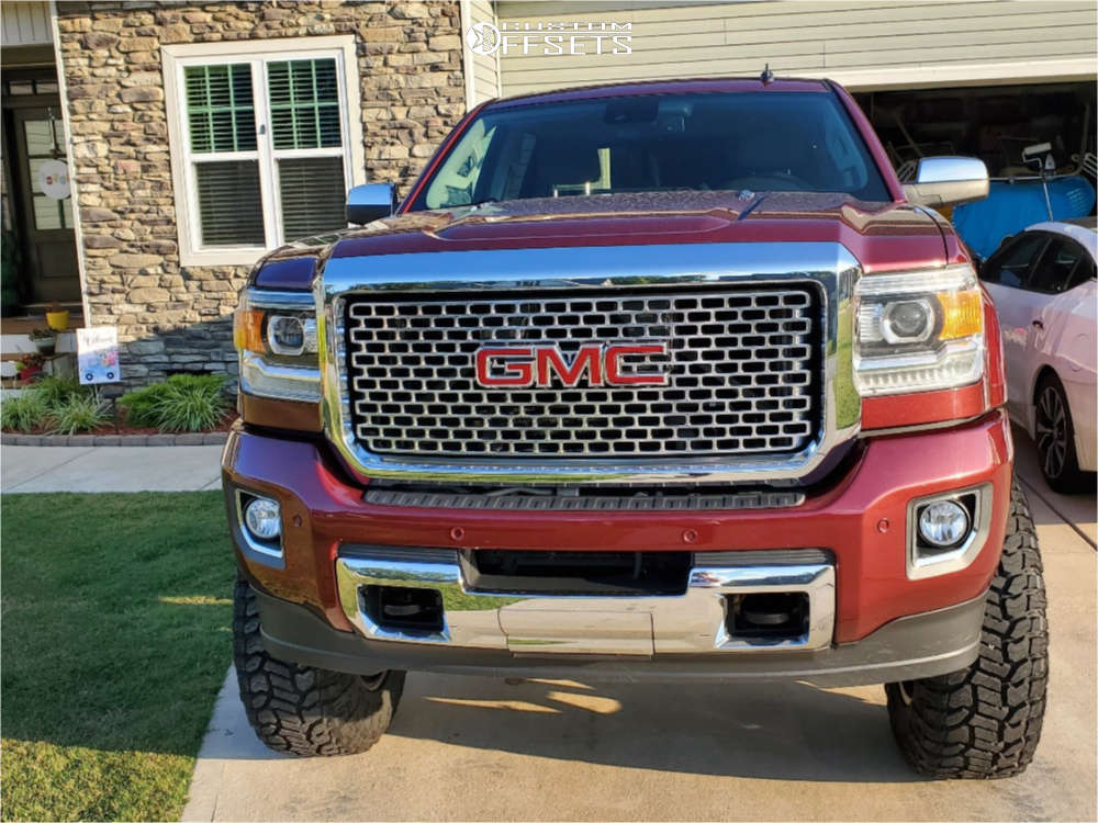 2016 GMC Sierra 2500 HD with 20x10 -12 XF Offroad Xf-215 and 37/12.5R20 ...