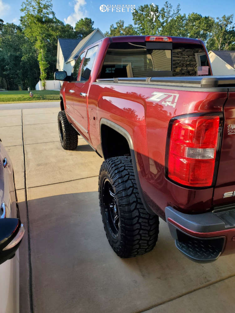 2016 GMC Sierra 2500 HD with 20x10 -12 XF Offroad Xf-215 and 37/12.5R20 ...