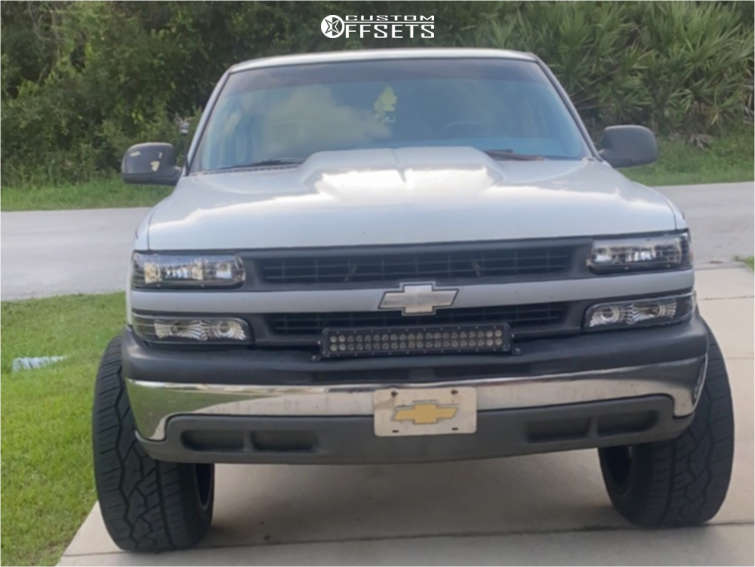 2000 Chevrolet Silverado 1500 with 20x12 -57 Vision Spyder and 315 ...