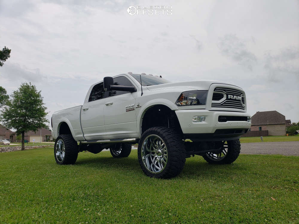 2018 Ram 2500 with 24x12 -44 Ultra Hunter and 375/40R24 Atturo Trail ...
