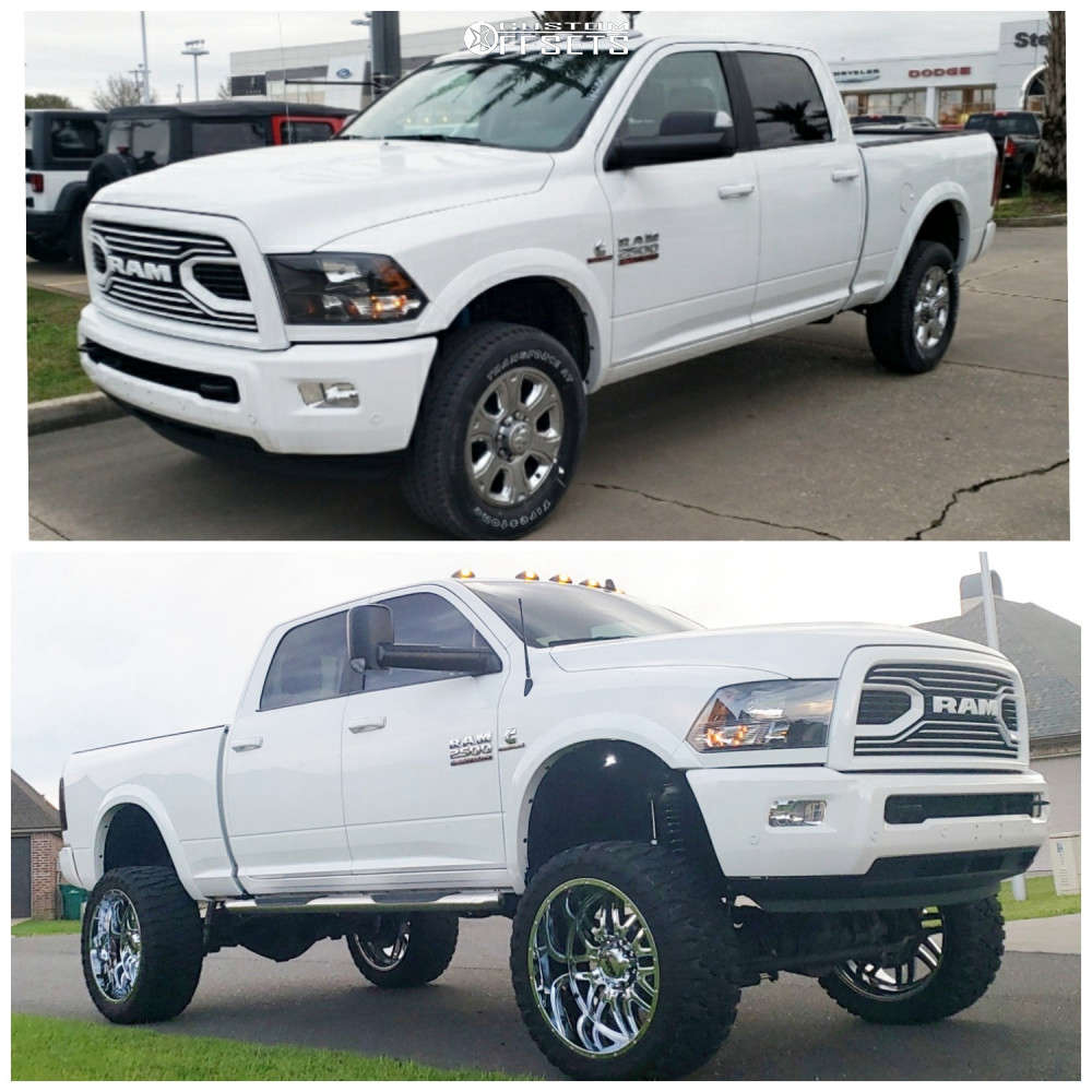 2018 Ram 2500 with 24x12 -44 Ultra Hunter and 375/40R24 Atturo Trail ...