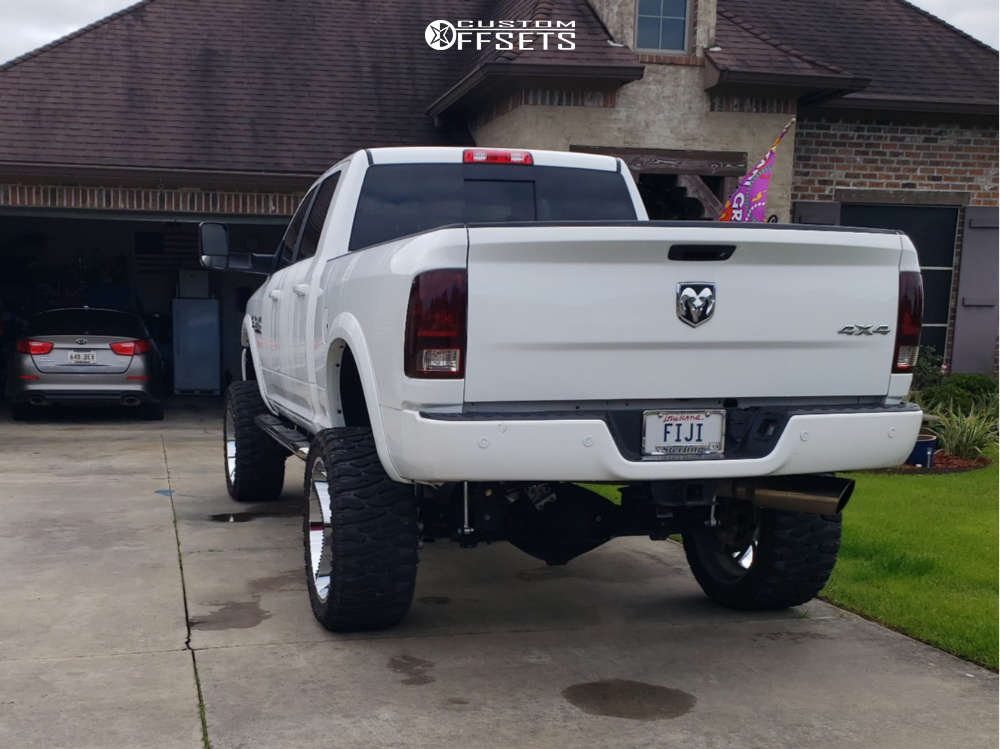 2018 Ram 2500 with 24x12 -44 Ultra Hunter and 375/40R24 Atturo Trail ...