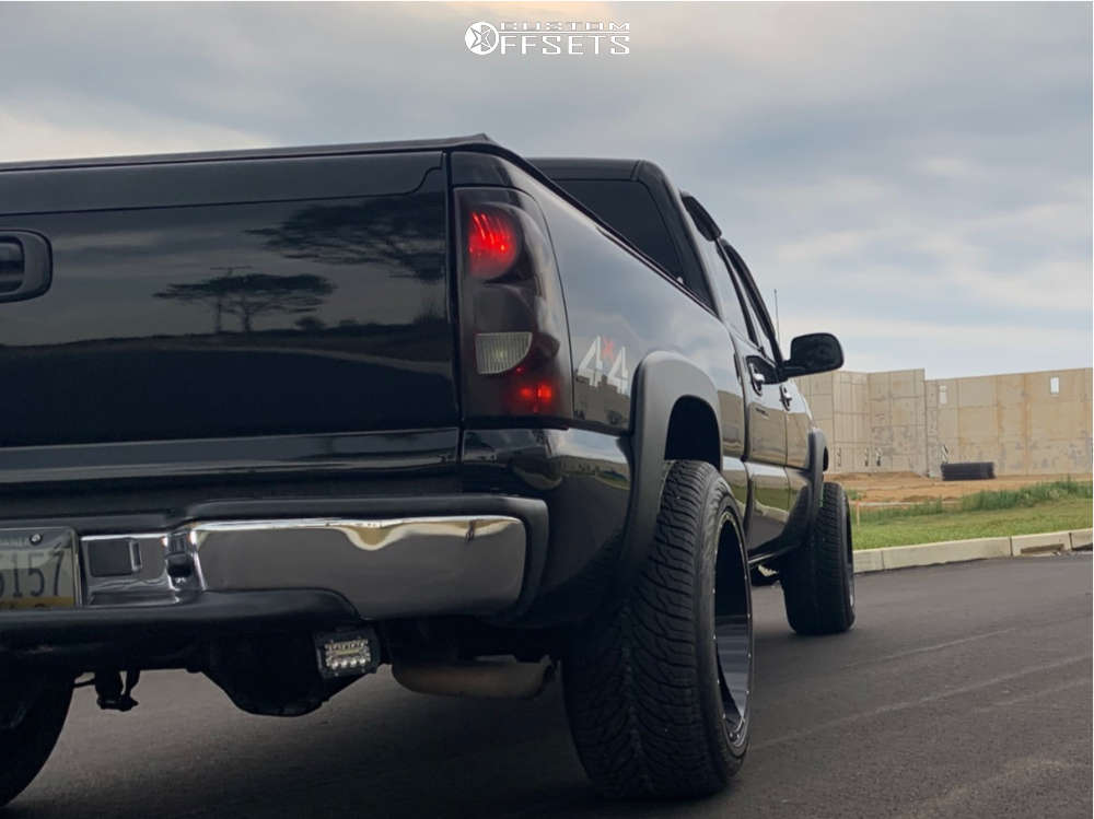 2003 Chevrolet Silverado 1500 HD with 20x12 -44 DPS Offroad W869 and ...